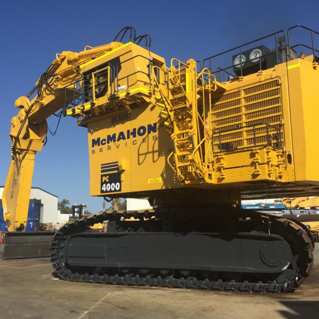 PC4000 and Genesis 2555R Heavy Duty Shear | McMahon Services NZ