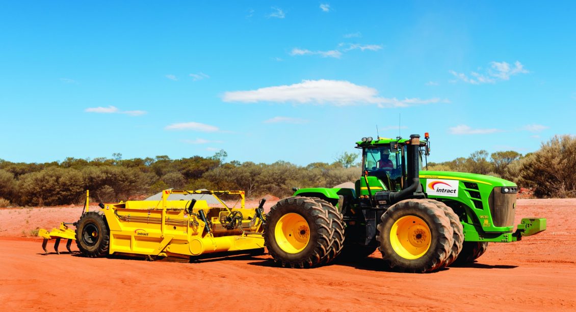Tractor - Scraper System | McMahon Services NZ
