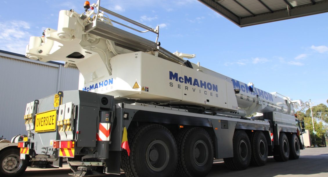 Liebherr 250 tonne Crane | McMahon Services NZ